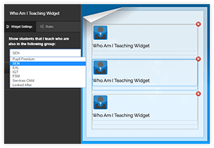 My Class List Widget